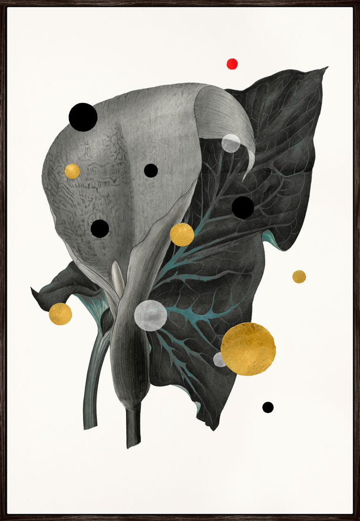 Gold Dots Tiger Lily Hover Frame | Stoltze Studio